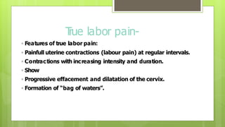 प्रसव.pptx labour and it's stages and mechanism of labour | PPT