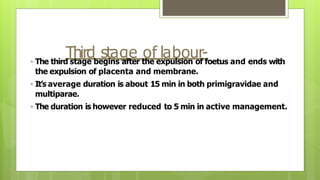 प्रसव.pptx labour and it's stages and mechanism of labour | PPT