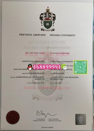 Swansea University degree offer diploma Transcript | PDF