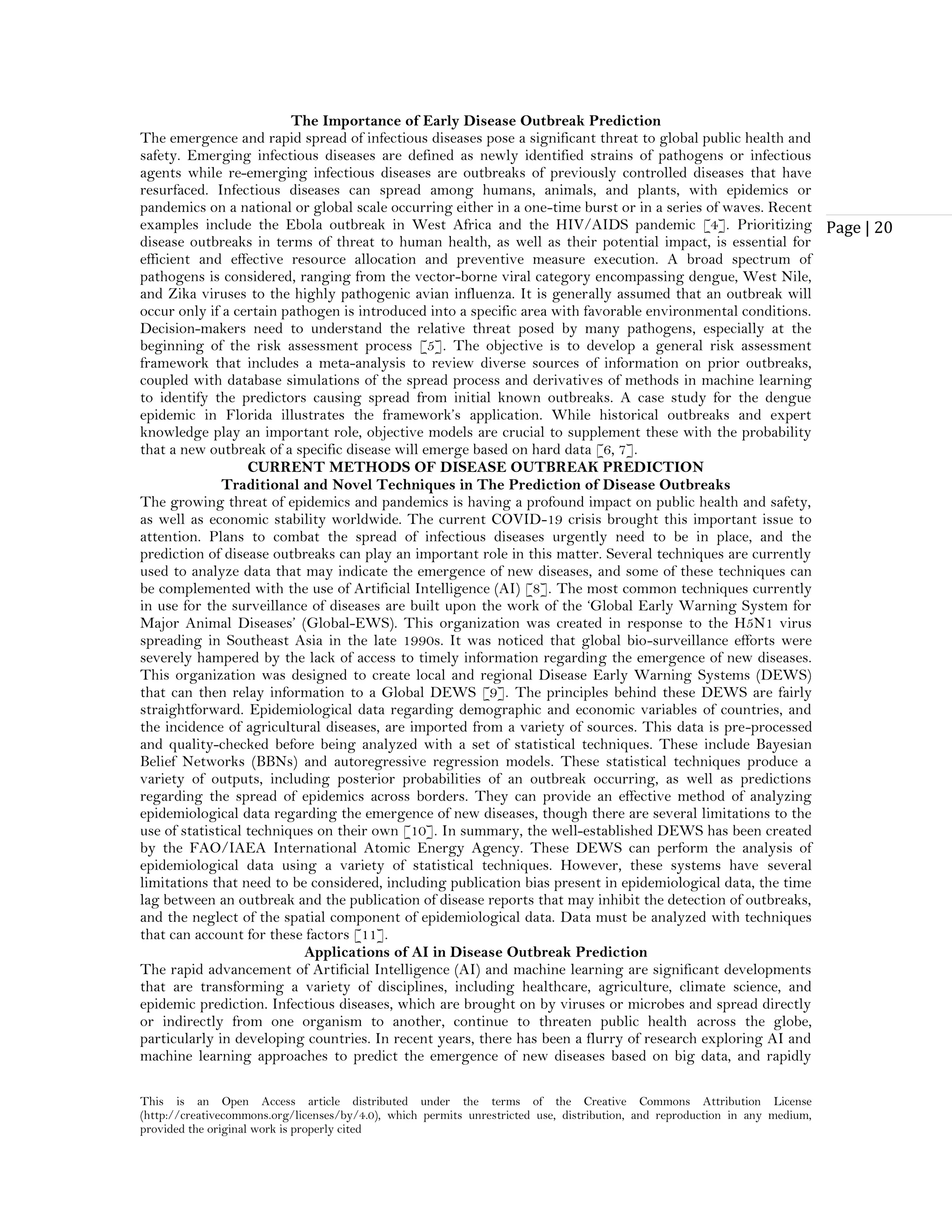 The Use of AI in Predicting Disease Outbreaks (www.kiu.ac.ug) | PDF