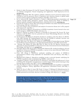 The Use of AI in Predicting Disease Outbreaks (www.kiu.ac.ug) | PDF