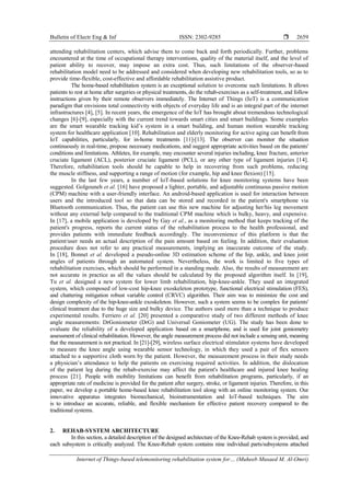 Internet of Things-based telemonitoring rehabilitation system for knee injuries | PDF