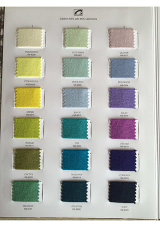 COLOR CARD - CONSINEE | PDF