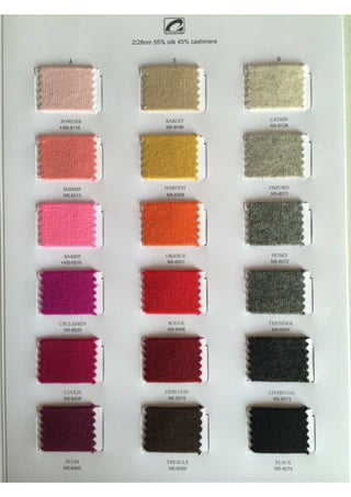 COLOR CARD - CONSINEE | PDF