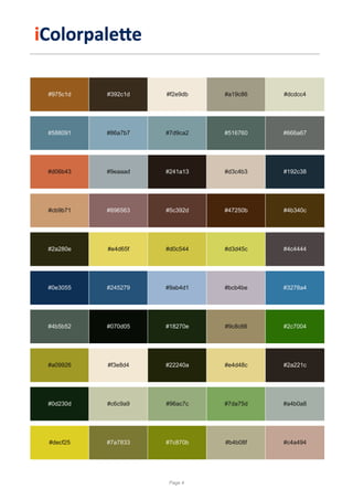 55 nature-color-palettes-1 481259 | PDF