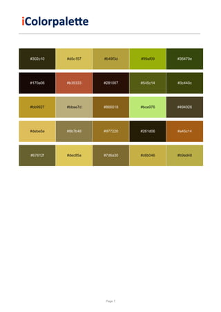 55 nature-color-palettes-1 481259 | PDF