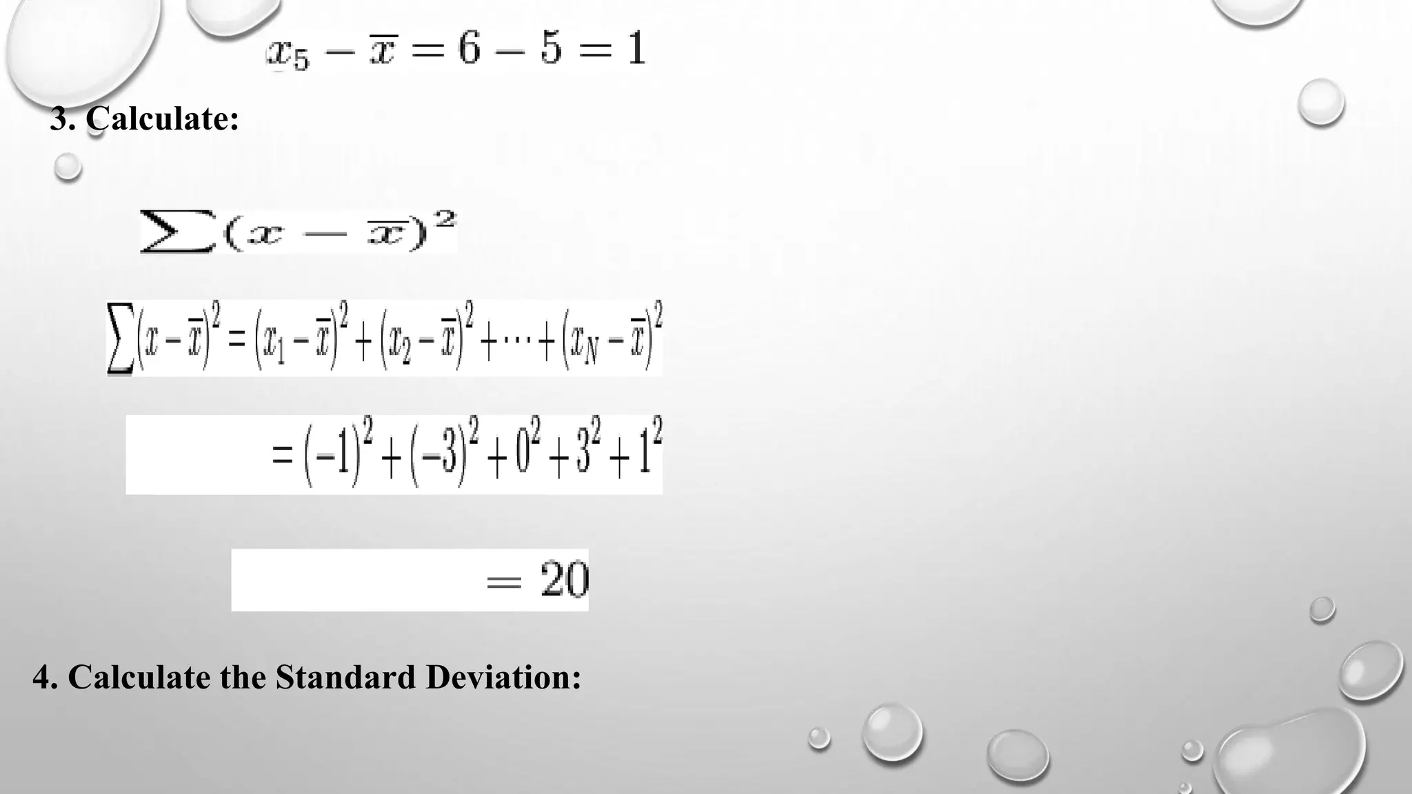 Standard Deviation | PPTX