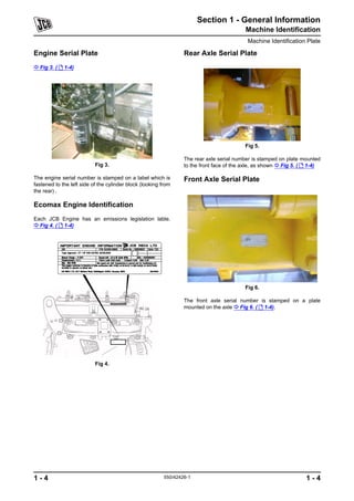JCB 3DX Backhoe Loader Service Repair Manual | PDF