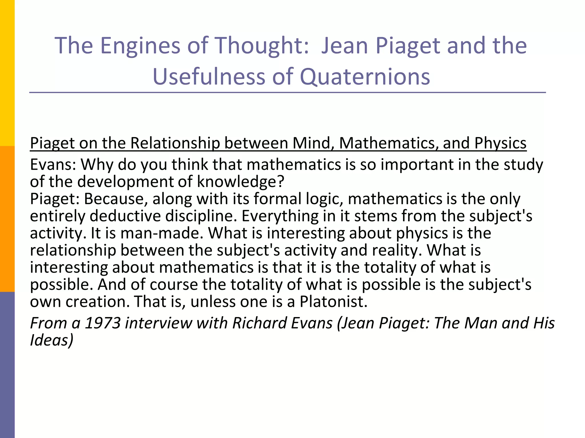 Quaternions - Phoenix Bird presentation, v23 | PDF