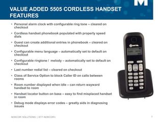 Mitel MiVoice 5505 Guest IP Phone | PPT