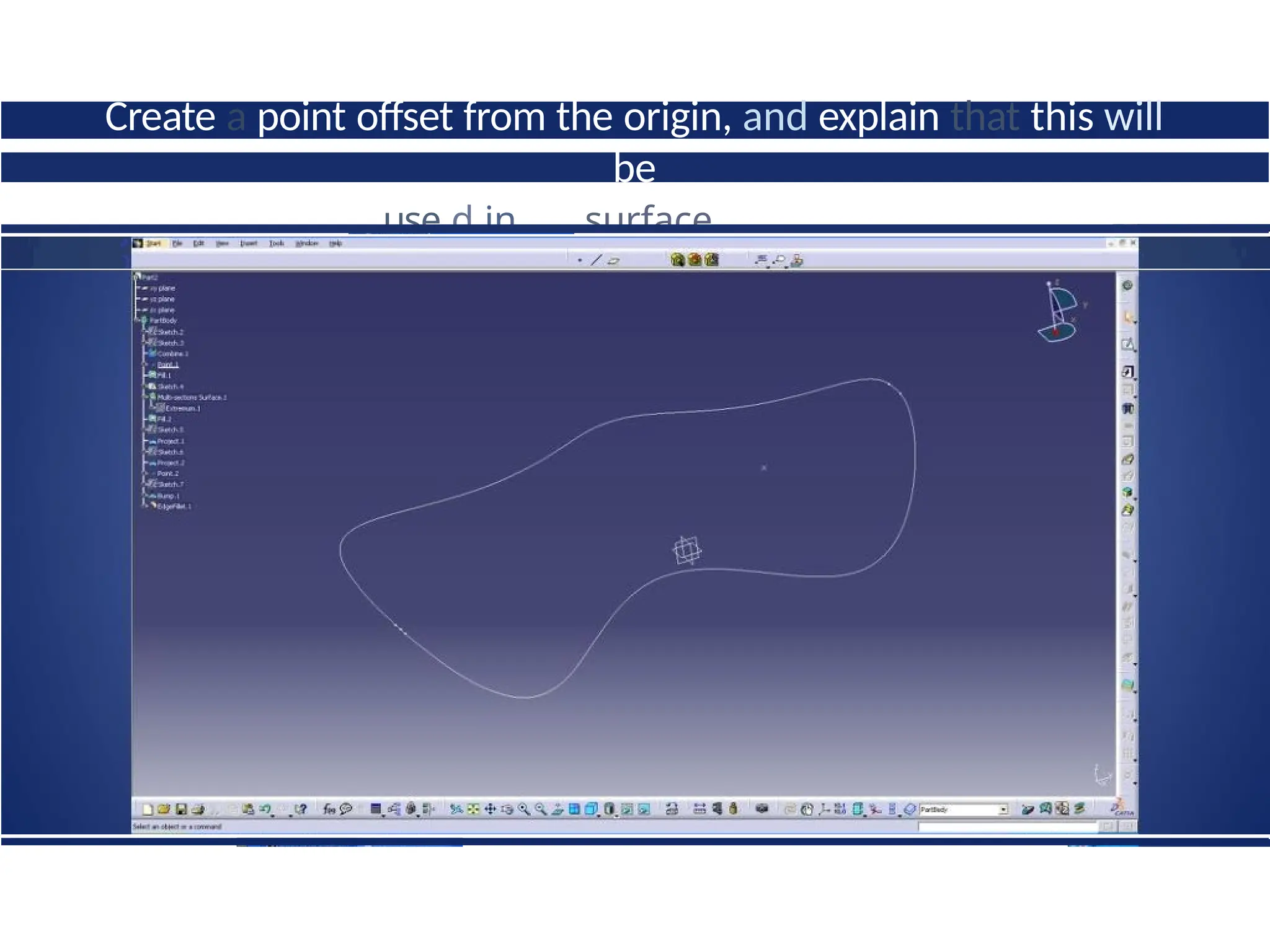 catia ppt for generative shape design catia | PPT