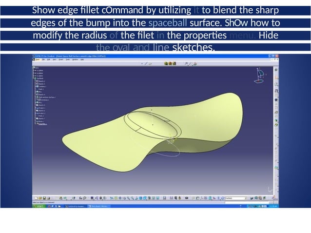 catia ppt for generative shape design catia | PPT