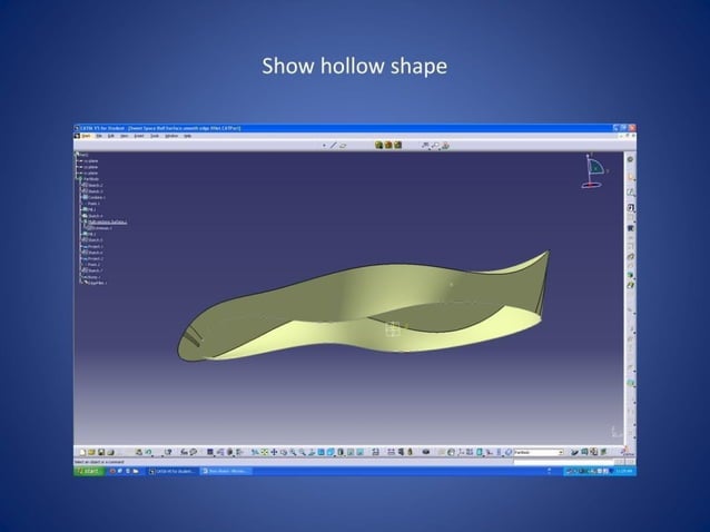 catia ppt for generative shape design catia | PPT