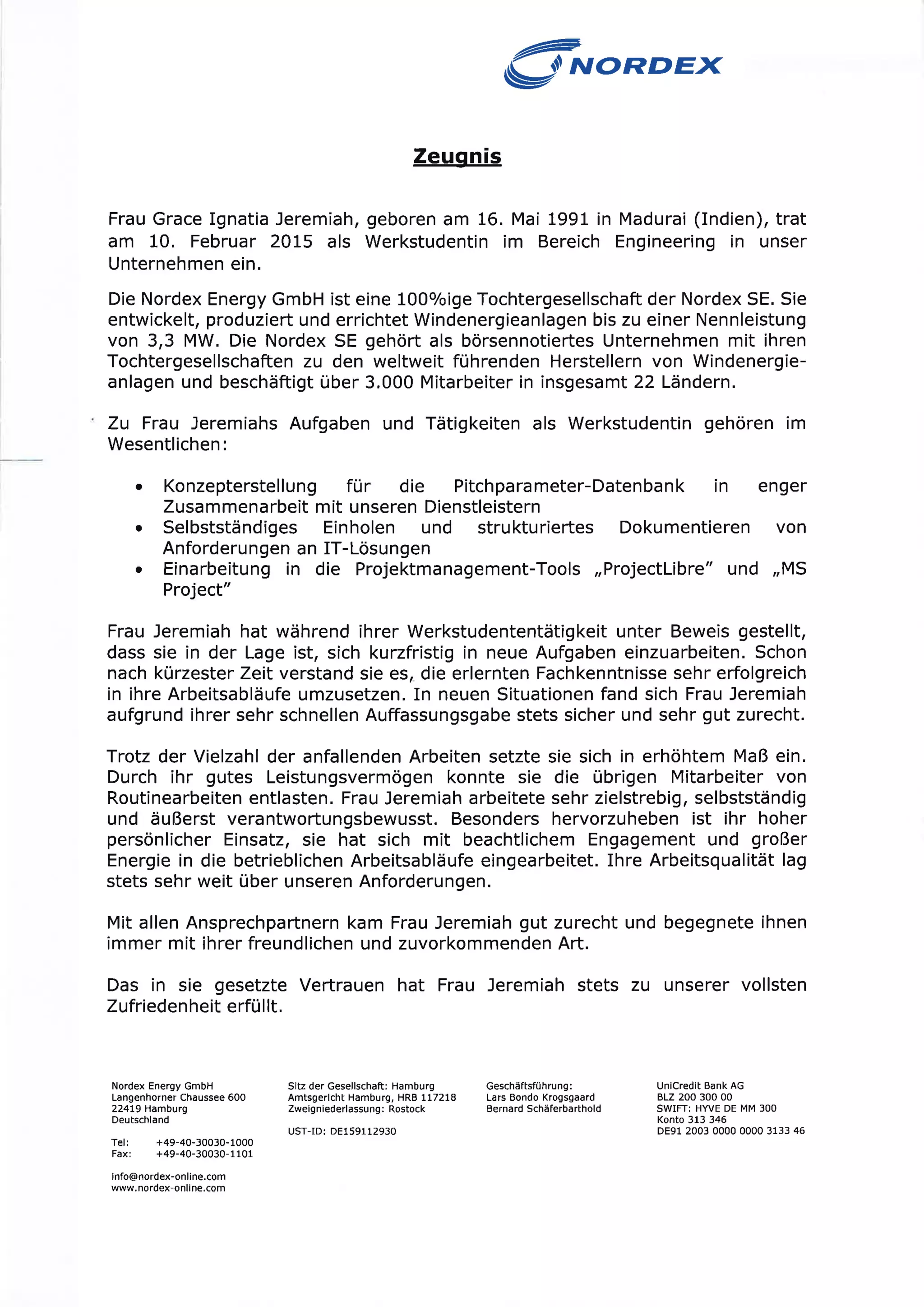 Reference Letter | PDF