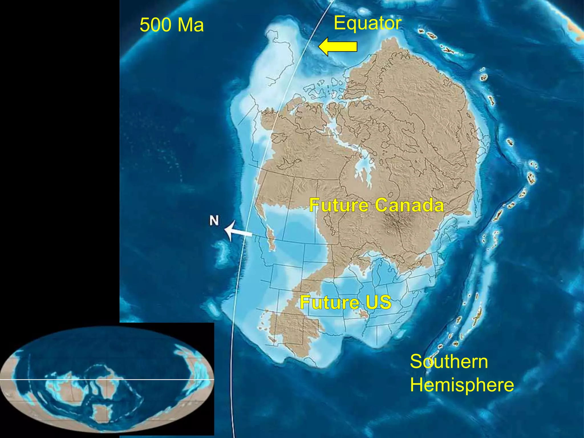 North American Paleogeography from 560 Million Years Ago to Present | PPTX