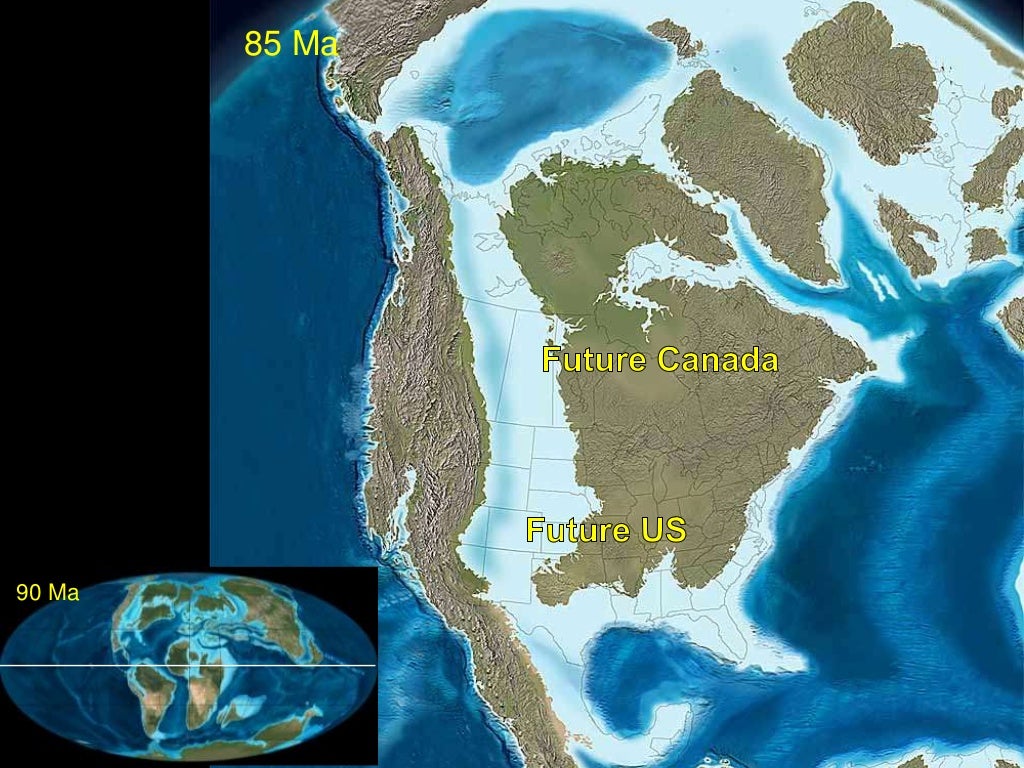 North American Paleogeography from 560 Million Years Ago to Present
