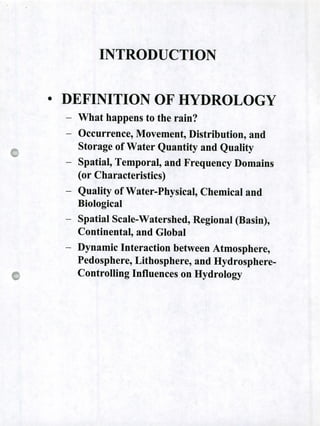 Hydrologic modeling | PDF | Geography | Science