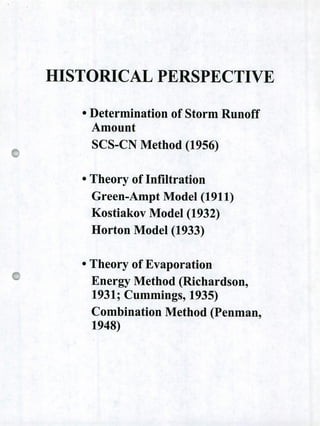 Hydrologic modeling | PDF | Geography | Science