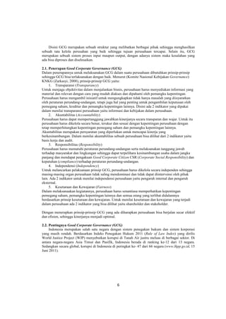 PENERAPAN GOOD CORPORATE GOVERNANCE PADA PT. MANDIRI SEKURITAS | PDF