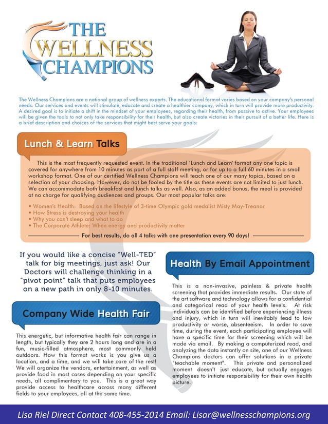 Wellness Info 2015 | PDF