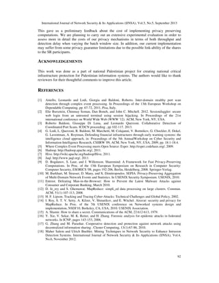 SECURE COLLABORATIVE PROCESSING ARCHITECTURE FOR MITB ATTACK DETECTION | PDF