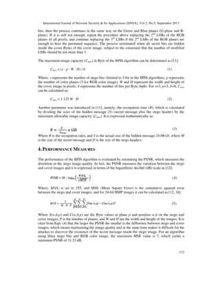 EVALUATING THE PERFORMANCE OF THE SECURE BLOCK PERMUTATION IMAGE STEGANOGRAPHY ALGORITHM | PDF