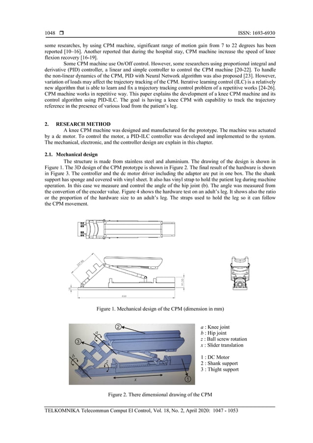 Controlling A Knee Cpm Machine Using Pid And Iterative Learning Control Algorithm Pdf