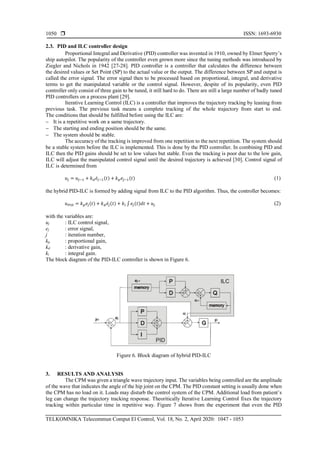 Controlling a knee CPM machine using PID and iterative learning control algorithm | PDF | Death ...