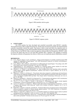 Controlling a knee CPM machine using PID and iterative learning control algorithm | PDF | Death ...