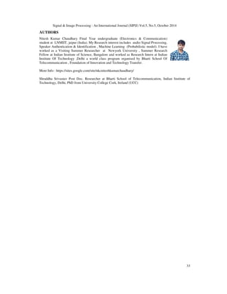 Speaker Identification From Youtube Obtained Data | PDF