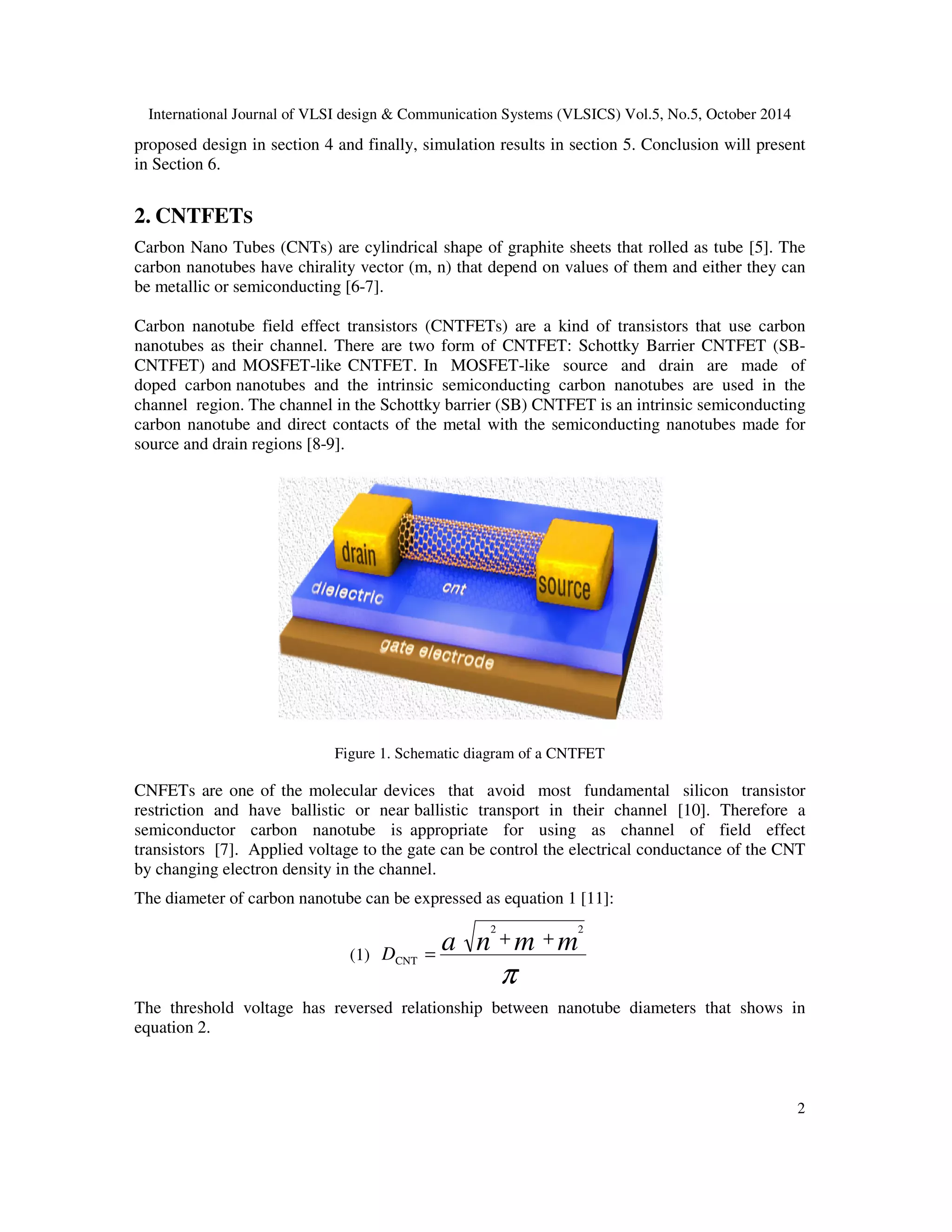 Energy Efficient Full Adder Cell Design With Using Carbon Nanotube Field Effect Transistors In