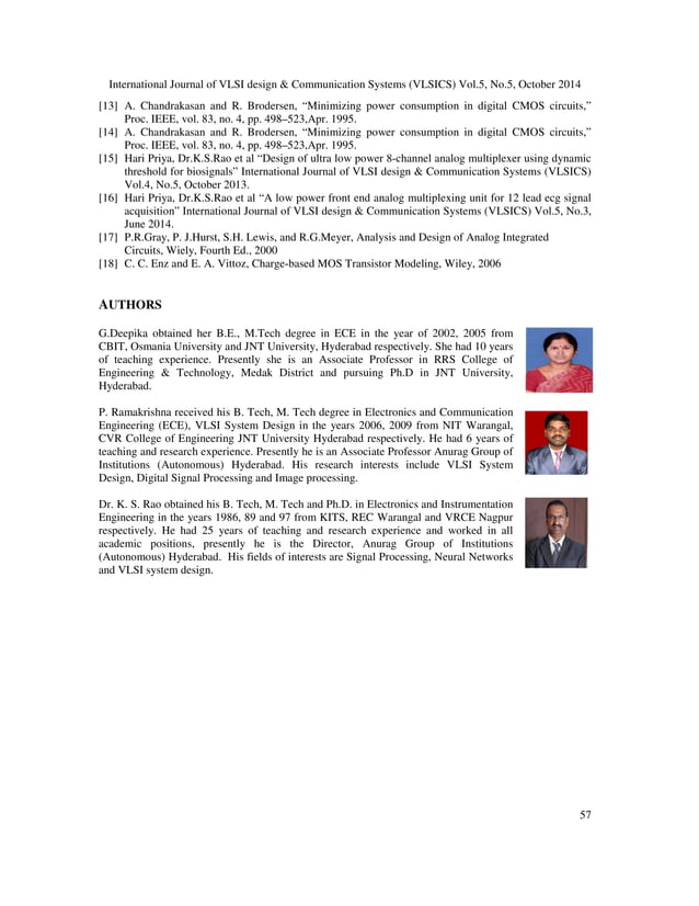 A Sub Threshold Source Coupled Logic Based Design Of Low Power Cmos Analog Multiplexer Pdf