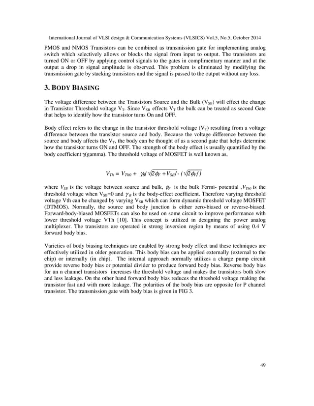A Sub Threshold Source Coupled Logic Based Design of Low Power CMOS Analog Multiplexer | PDF