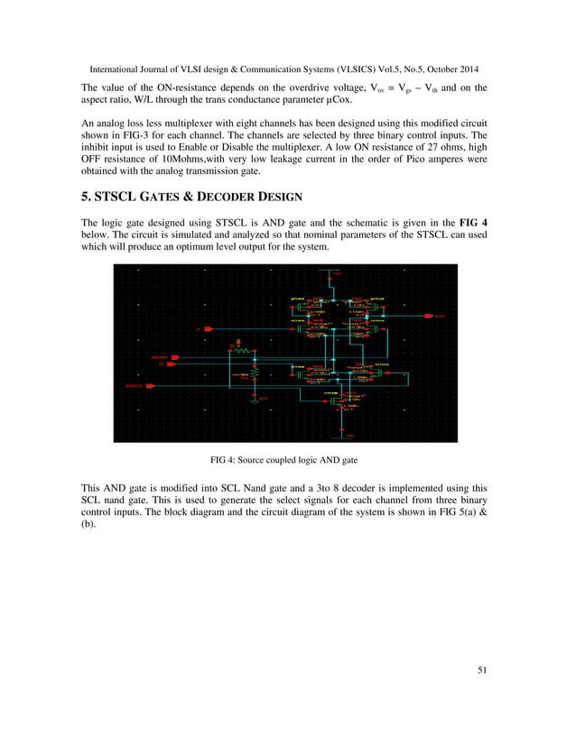 A Sub Threshold Source Coupled Logic Based Design of Low Power CMOS Analog Multiplexer | PDF ...