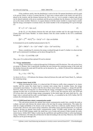 Lifetime centric load balancing mechanism in wireless sensor network based IoT environment | PDF