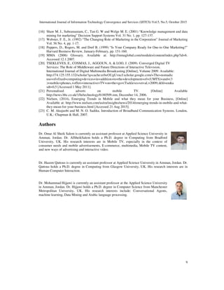 MOBILE TELEVISION: UNDERSTANDING THE TECHNOLOGY AND OPPORTUNITIES15ijitcs01 | PDF