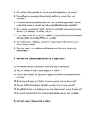 Ghid de interviu semistructurat | PDF