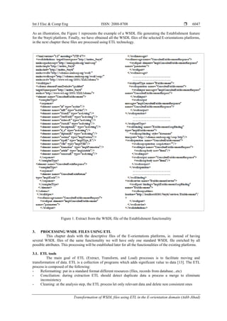 Transformation of WSDL files using ETL in the E-orientation domain | PDF