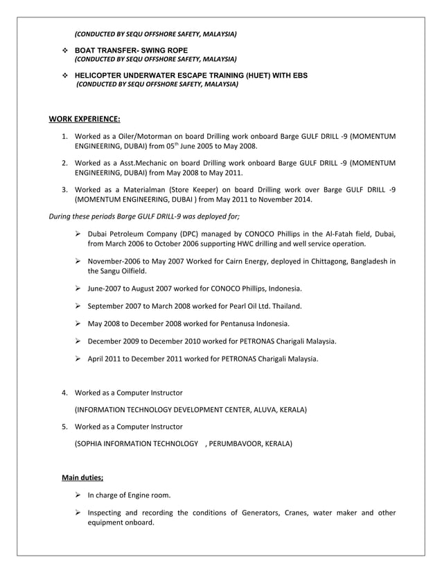 Resume - Ajish George | DOC