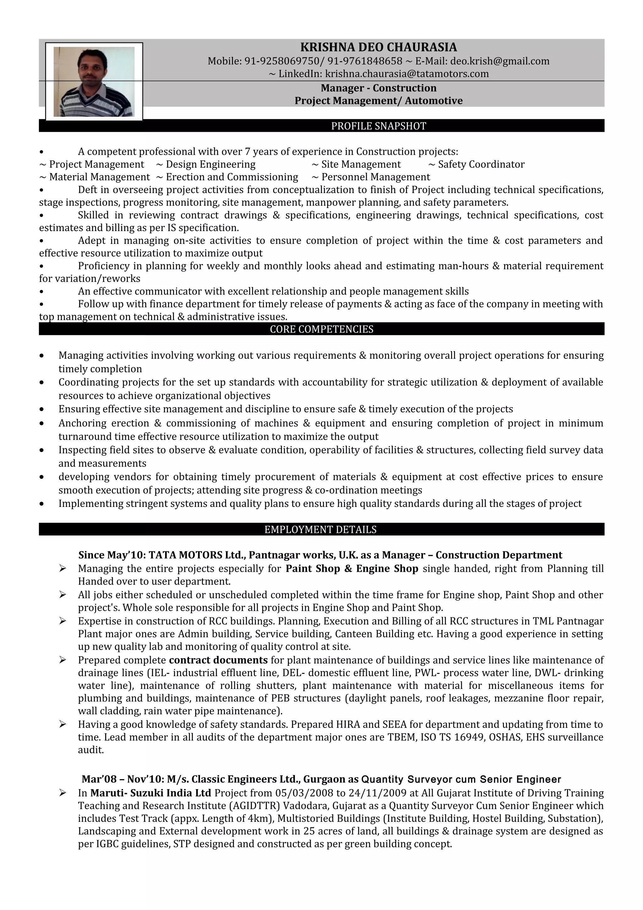 Krishna Updated Resume | PDF
