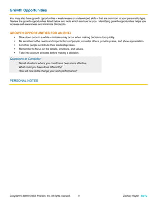 Golden Personality Profile | PDF | Medical Health