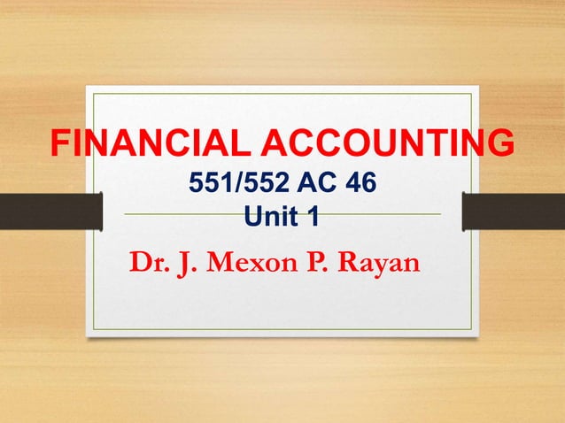 Depreciation, Reserve & Provisions - Dr.J.Mexon | PPT