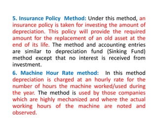 Depreciation, Reserve & Provisions - Dr.J.Mexon | PPT