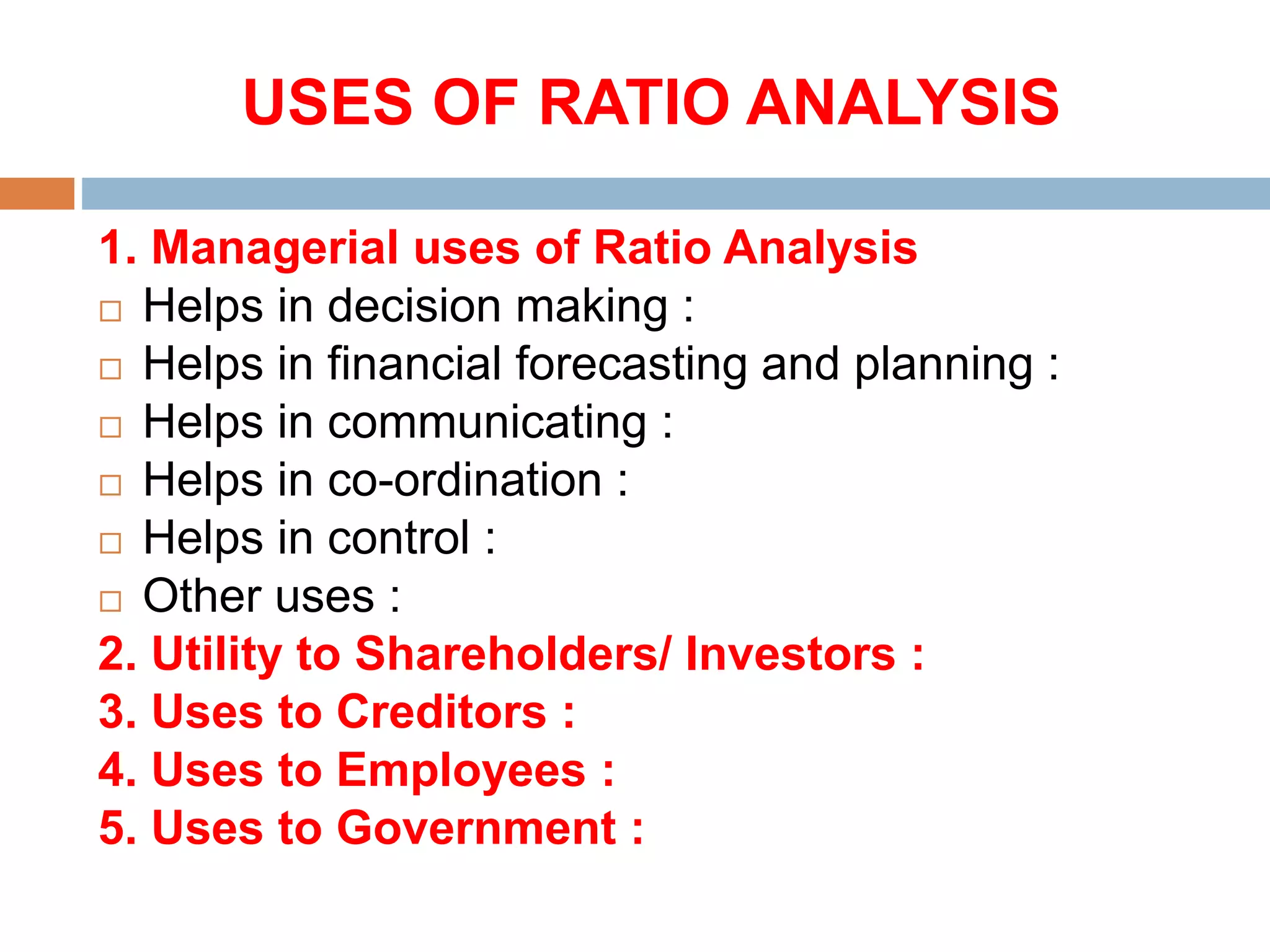 Ratio Analysis- Dr.J.Mexon | PPTX