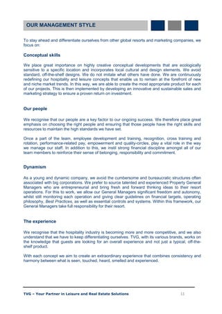 TVG Group Profile | PDF