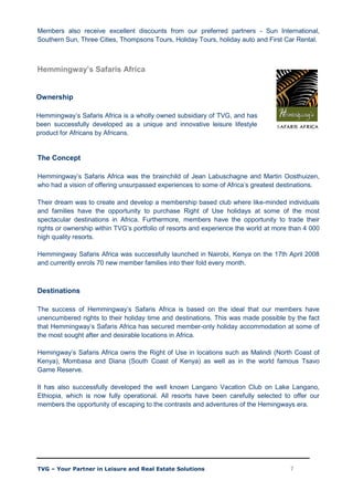 TVG Group Profile | PDF