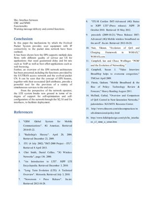 A survey on LTE Architecture | DOCX