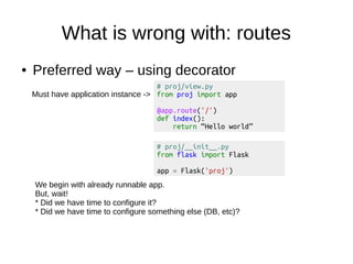 Kyiv.py #17 Flask talk | PPT