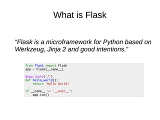 Kyiv.py #17 Flask talk | PPT