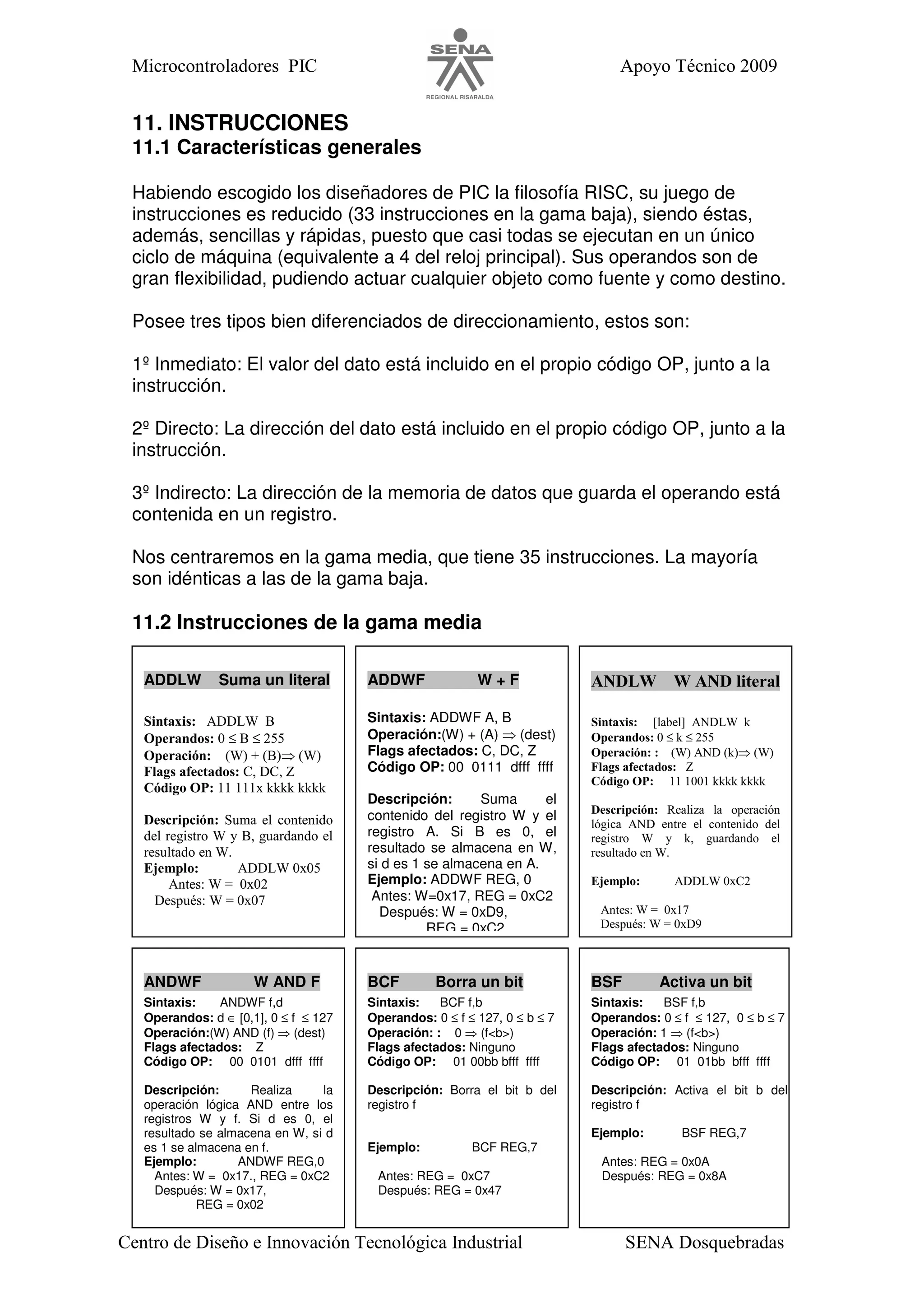 Introduccion a los microcontroladores pic y programacion de una matriz ...